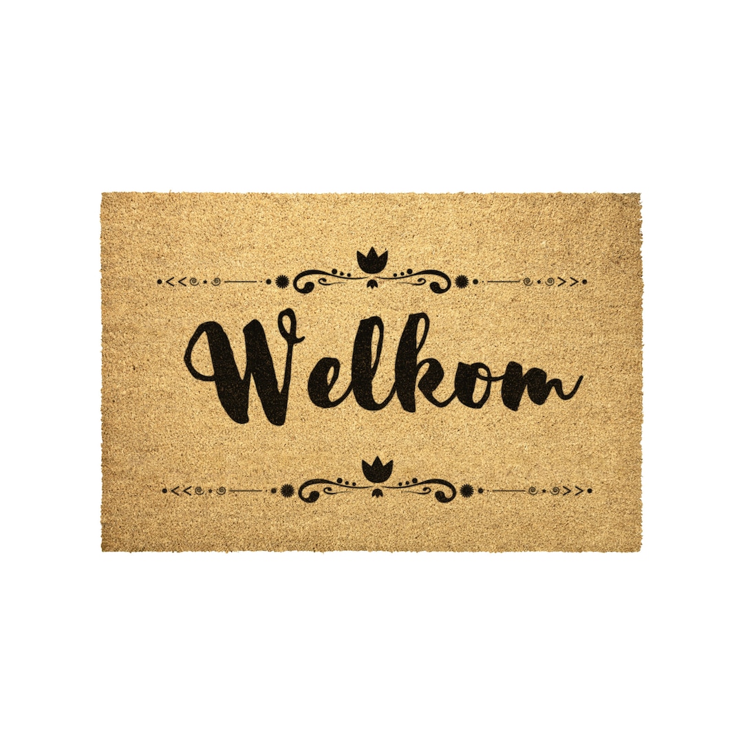 Dutch Welcome Coir Doormat, Welkom Doormat, Netherlands, Welcome Mat ...