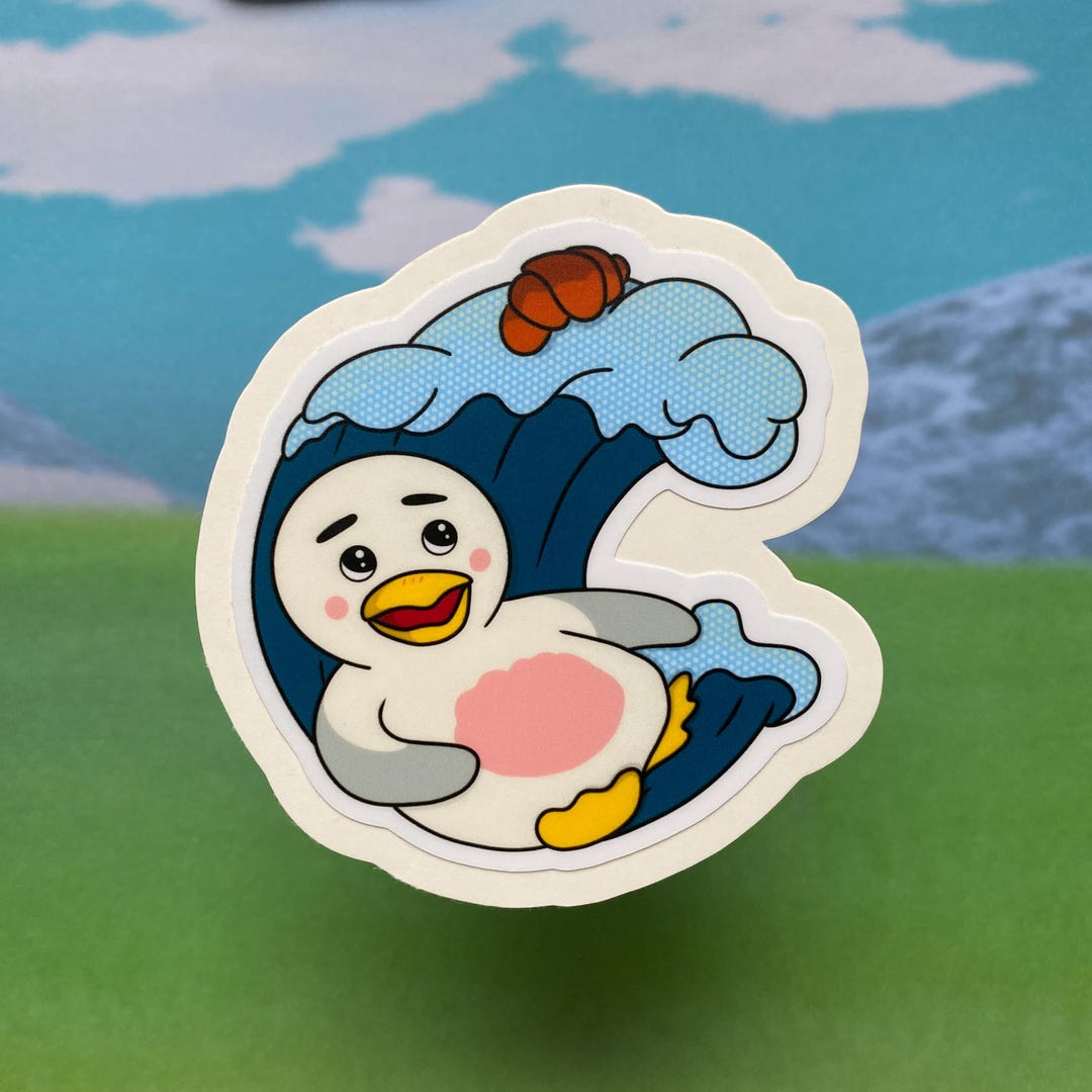 Kawaii Waterproof Sticker | Gavi in Japan Sticker for Journaling ...