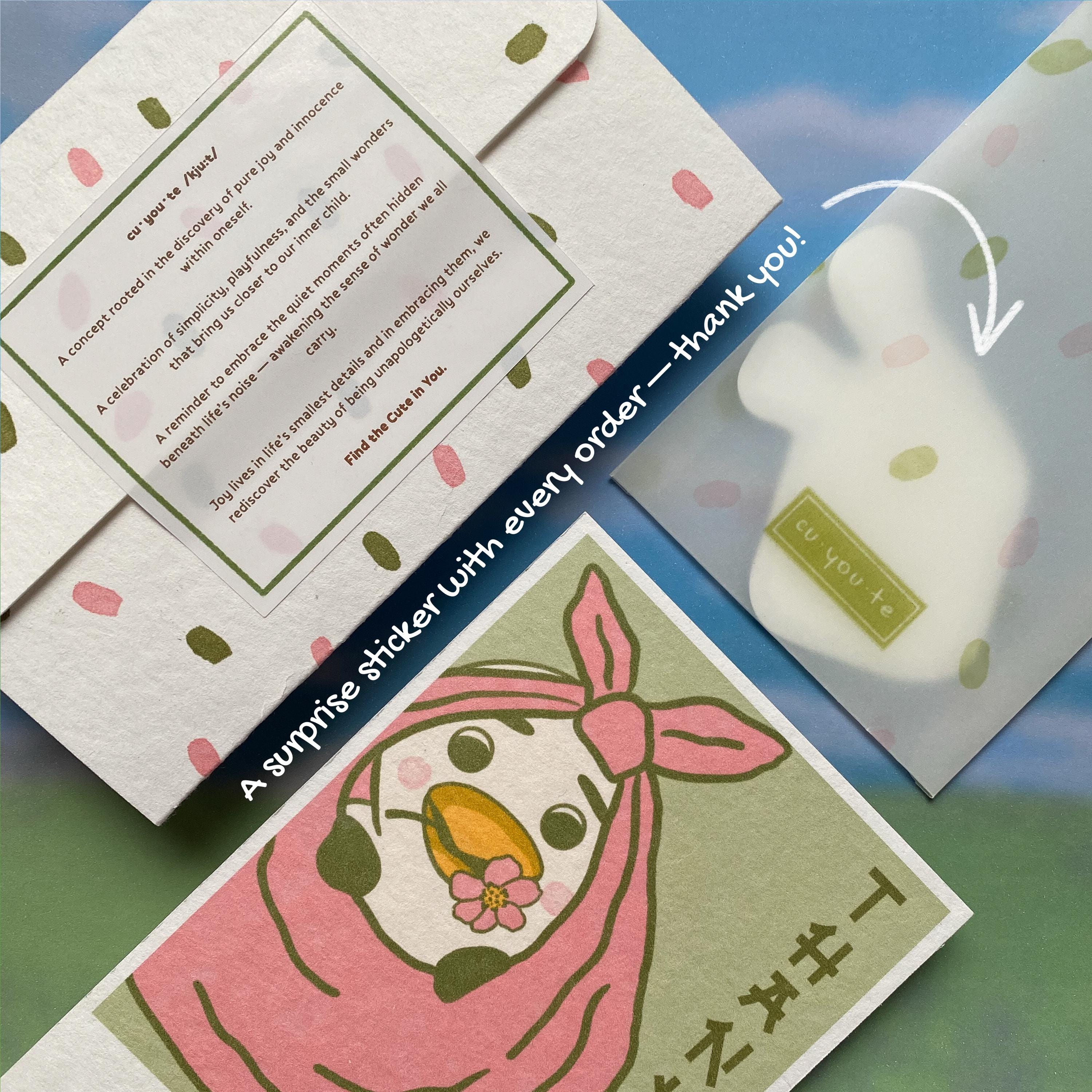 Japanese-inspired Stamp Sticker | Kintsugi Motivation Vinyl Sticker for ...