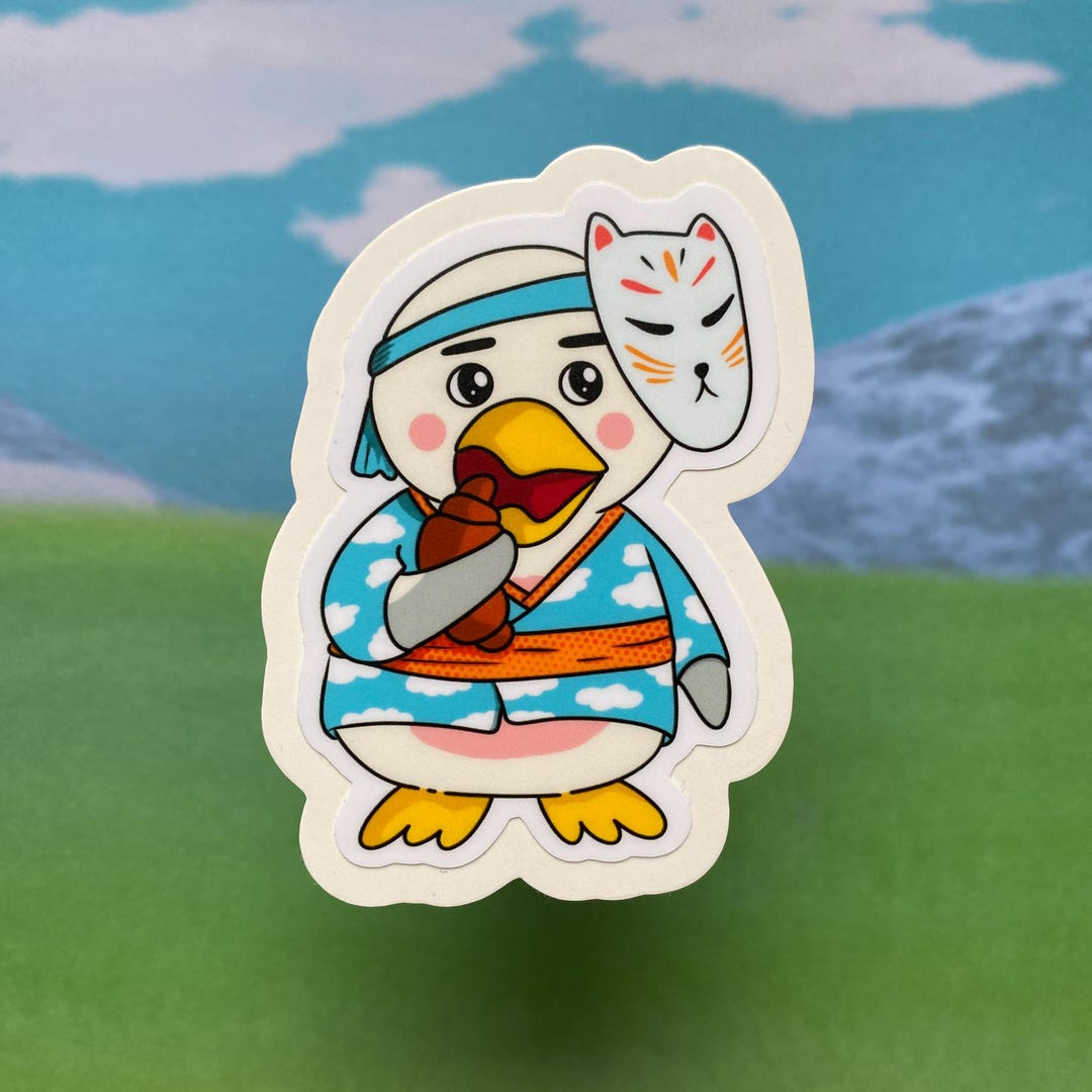 Kawaii Waterproof Sticker | Gavi in Japan Sticker for Journaling ...