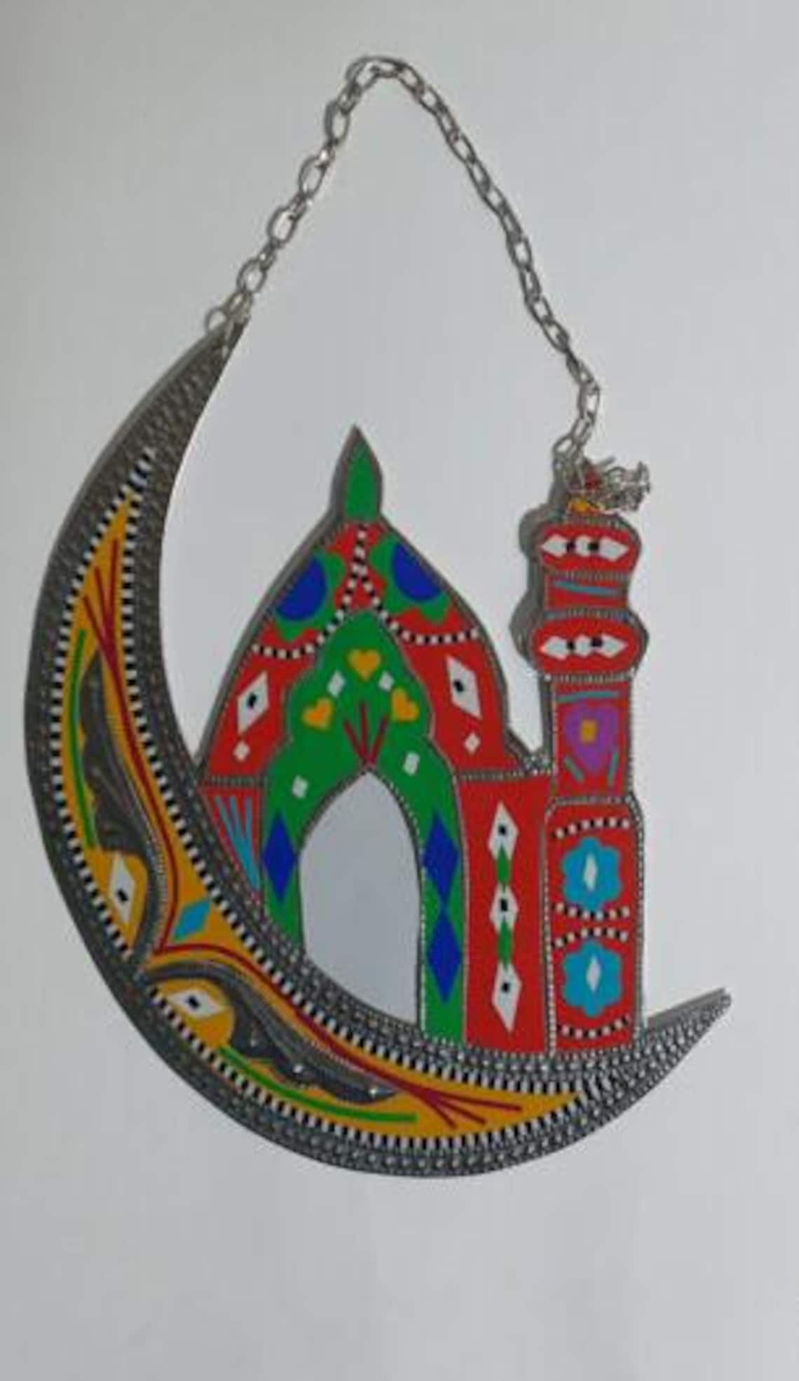 Hand-painted Truck Art Wall Hanging – Vibrant and Unique Home Decor ...