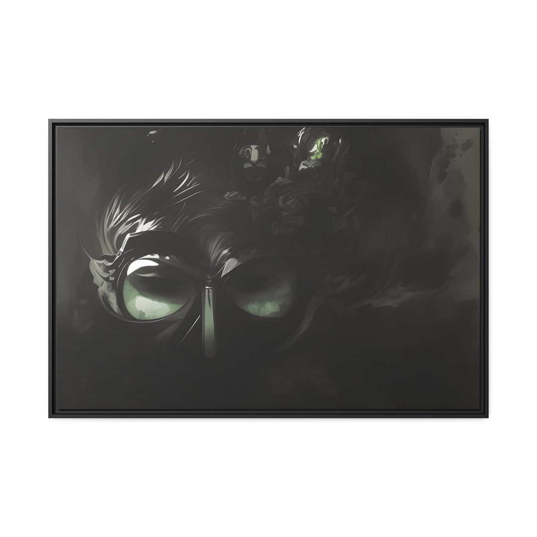 Midnight Chronicles Venice Vampire Canvas Art Villain With - Etsy