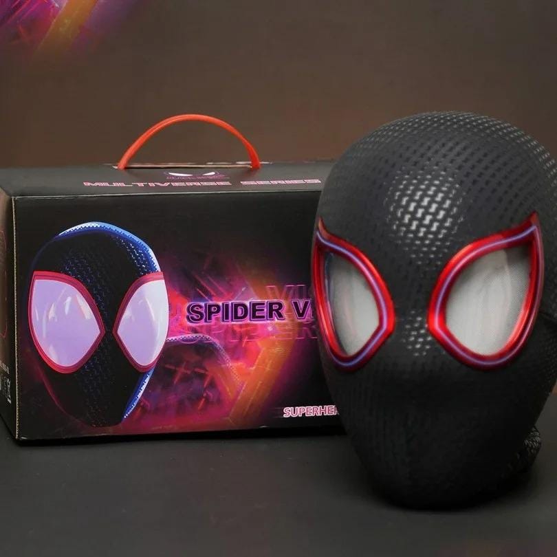 Custom Spider Visor, LED Eyes Moving Eyes Ring Controller - Etsy
