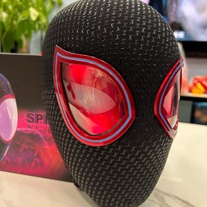 Miles Morales Mask Moving Eyes - Etsy