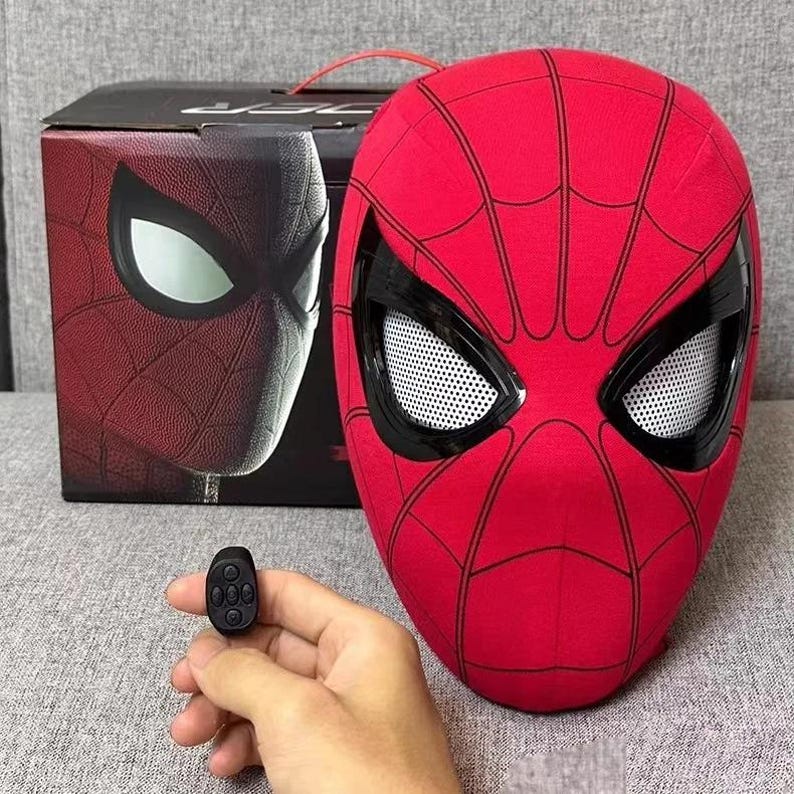 Custom Spider Visor, LED Eyes Moving Eyes Ring Controller - Etsy