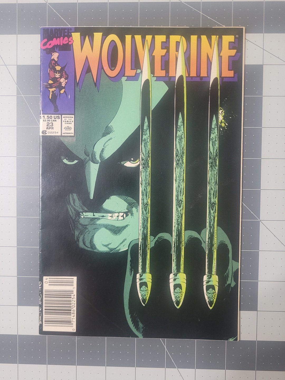 Wolverine 23 Newsstand Vintage Comic 1990 - Etsy