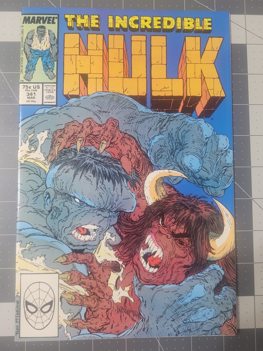 Hulk 341 Vintage Comic 1988 Mcfarlane - Etsy