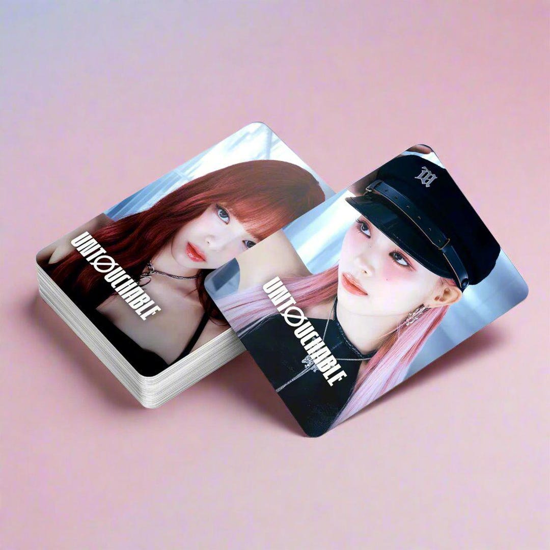 ITZY Photocards 55 Pcs, Itzy Untouchable, K-POP Photocards, Itzy Merch ...