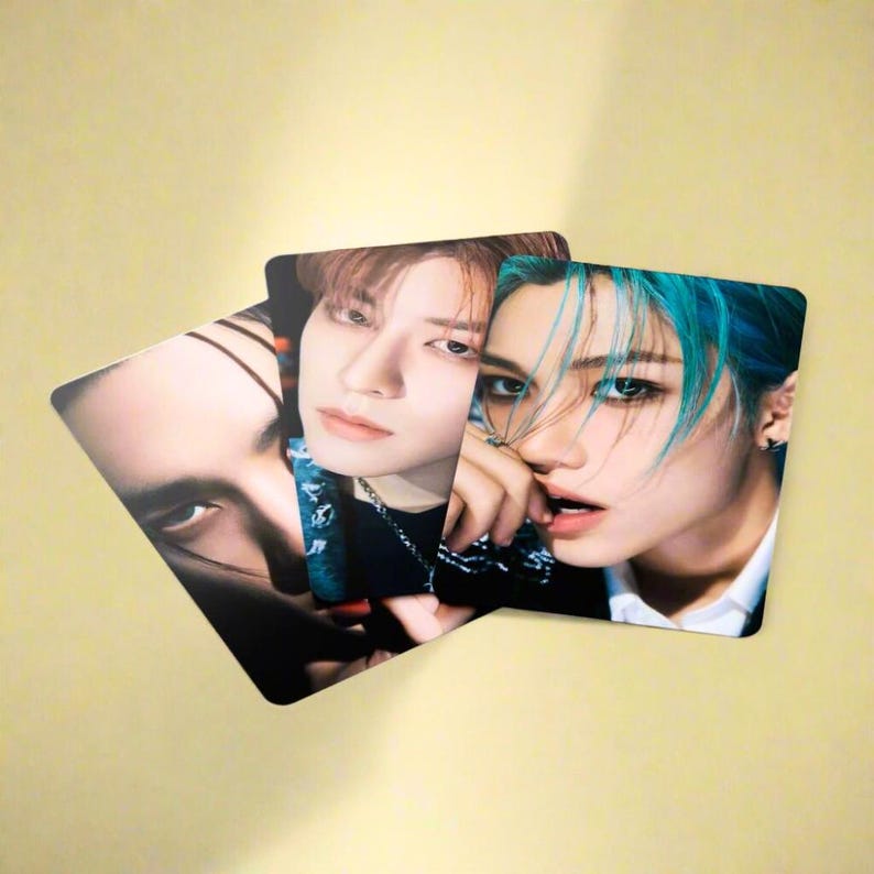 Stray Kids Photocards 55 Pcs, SKZ Rock Star Photocards, Kpop Photocards ...