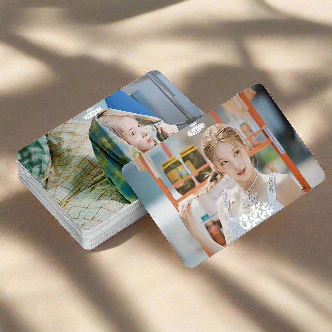 ITZY Photocards 55 Pcs, K-POP Photocards, Itzy Merch, Kpop Merch, Kpop ...