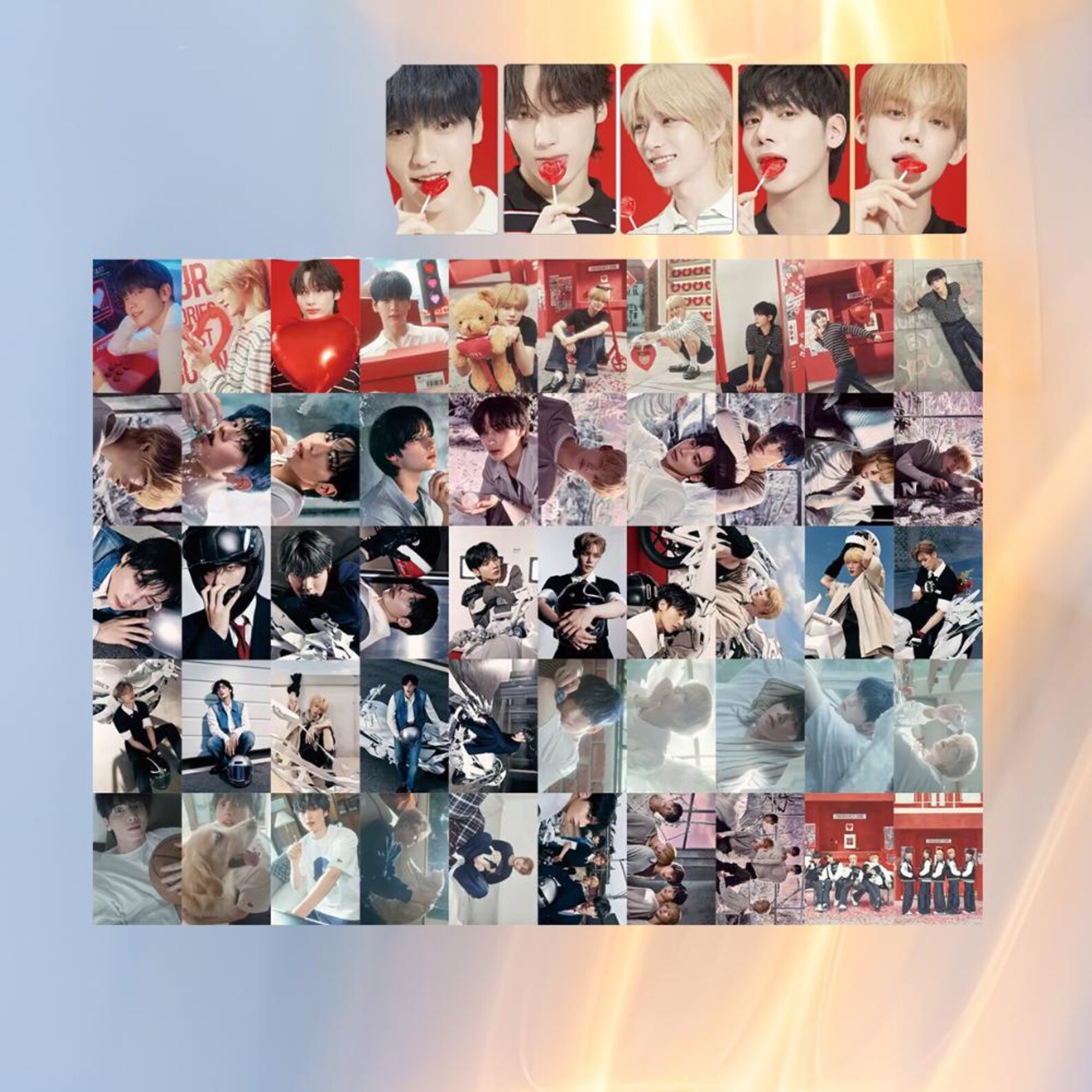 TXT You Are My Heart Sanctuary 55 Pcs Photocards, Tomorrow X Together ...