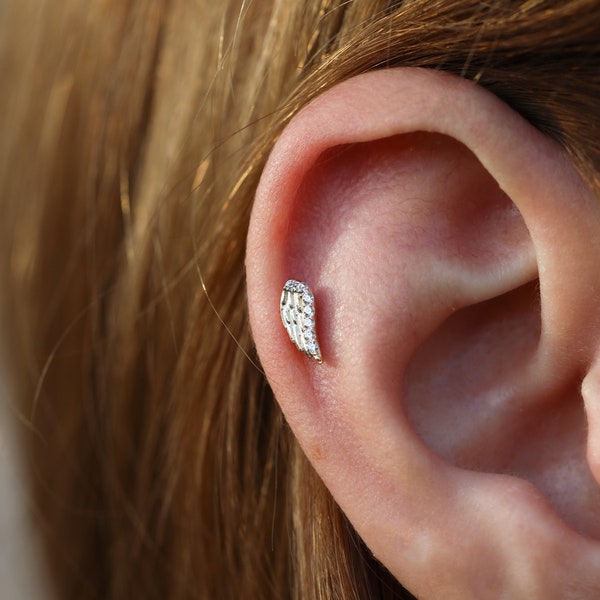 Angel Wing Piercings - Etsy