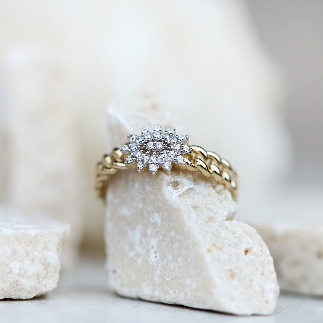 Diplodus Puntazzo, 14K Solid Gold Ring, Elegant Jewelry, Dainty Gold ...