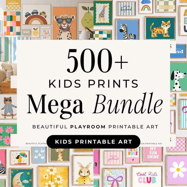 Artwork Kids Play Room - Etsy UK