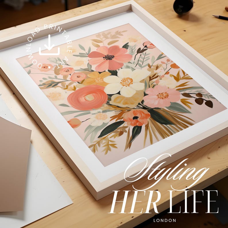 90+ Muted Tone Eclectic Art Prints: Gallery Wall Set (digital Download ...