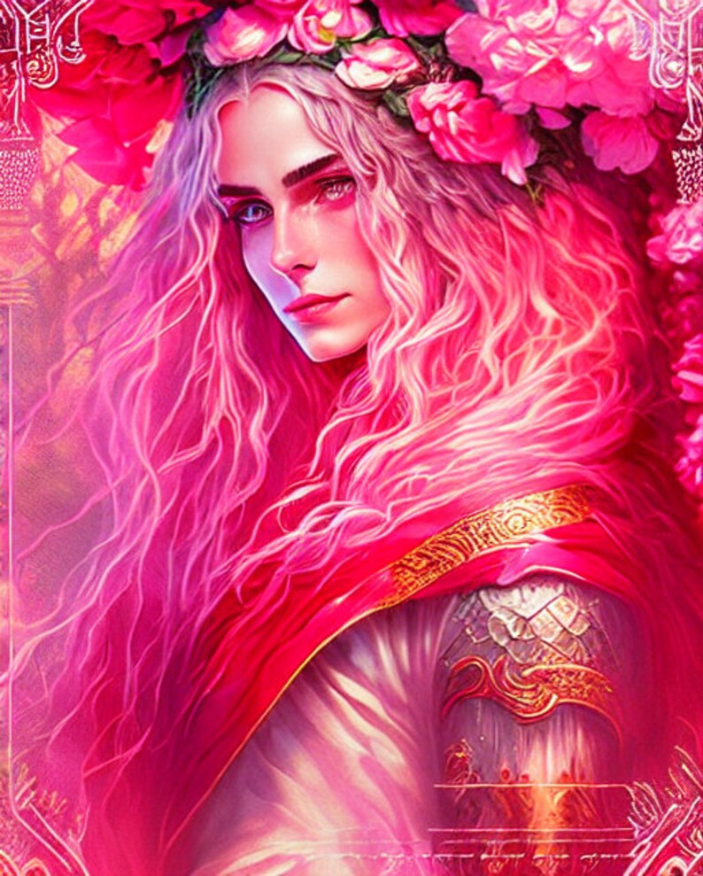 Phoebe Warring Angel in Pink - Etsy