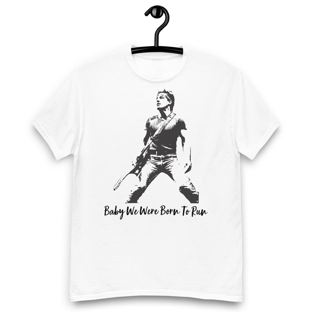 Bruce Springsteen Born to Run Tee - Etsy