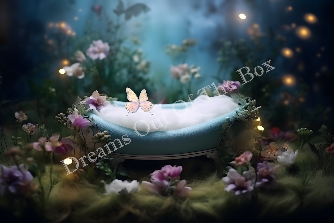 Newborn Digital Background for Newborn Photographers, Fantasy ...