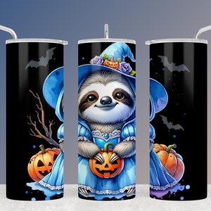 Halloween Sloth Clipart Bundle, Instant Download, Sublimation Design ...