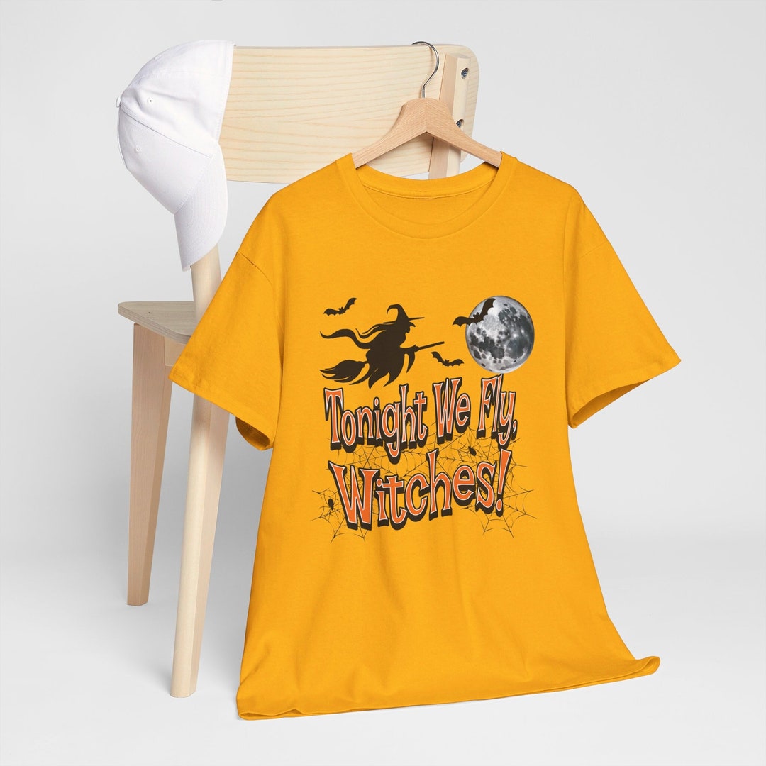Tonight We Fly Witches T-shirt: Halloween Costume Tee - Etsy