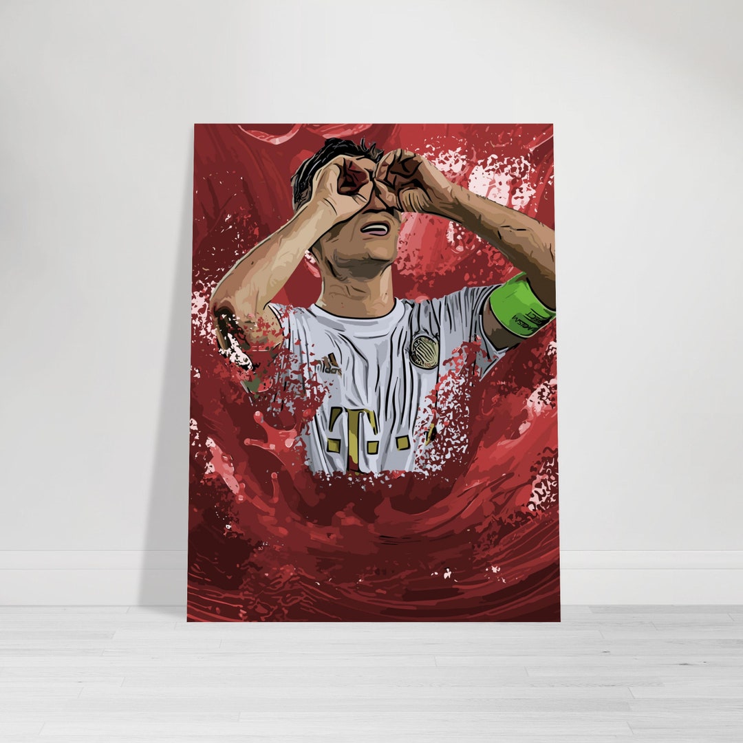 Joshua Kimmich Premium Poster Matt Sports Art, Office, Wall Art, Wall ...