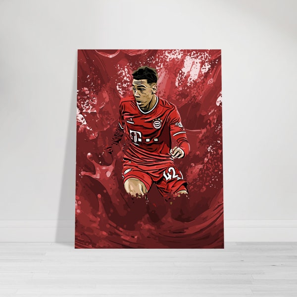Jamal Musiala Soccer Wall Art - Etsy UK