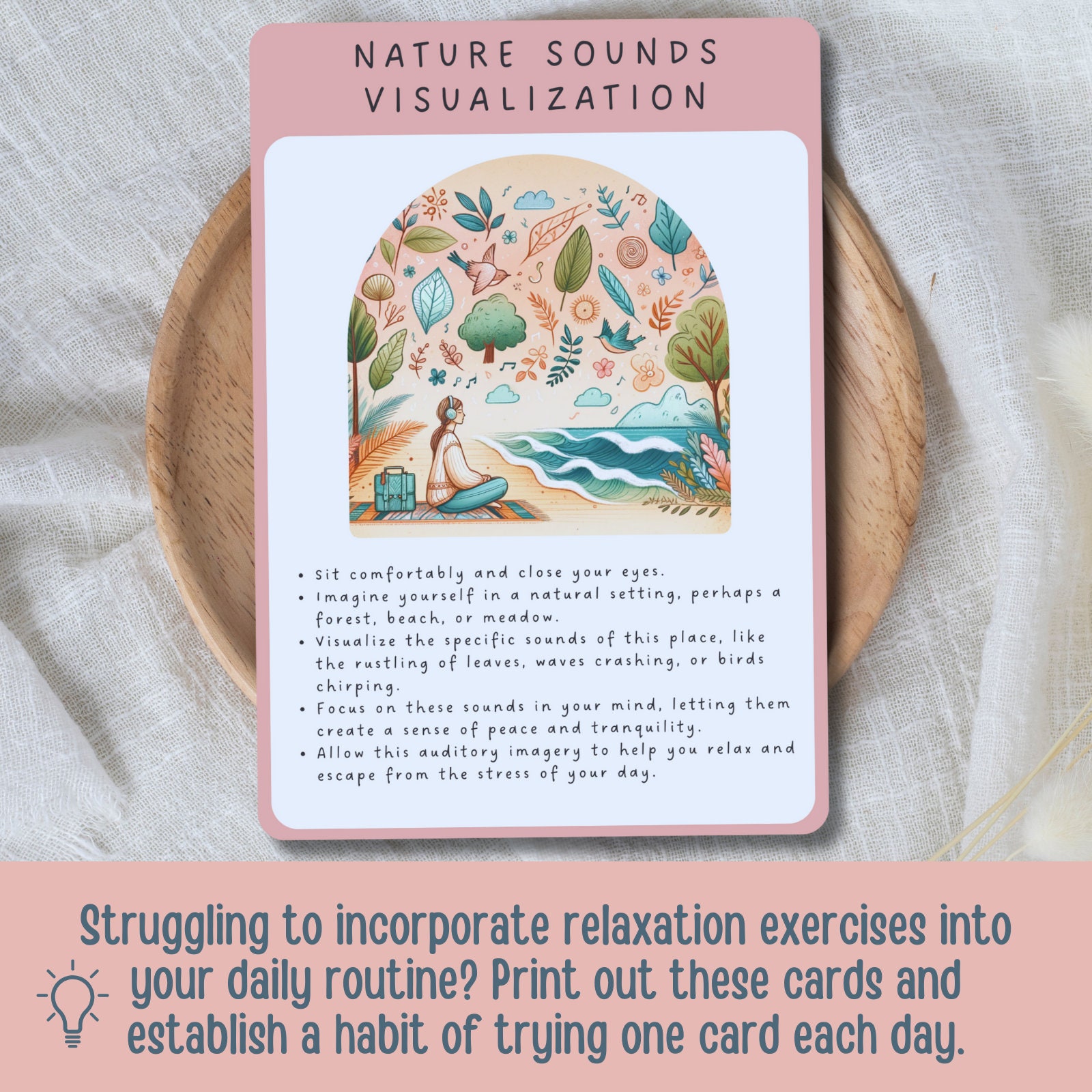 Somatic Therapy Coping Skill Cards Exercise Awareness Healing - Etsy Canada