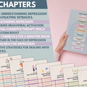 Breaking the Depression Cycle Workbook, Overcoming Anxiety, Counseling ...