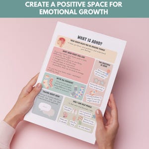 ADHD Worksheets Kids Teens, Coping Skills, Iceberg, Executive ...