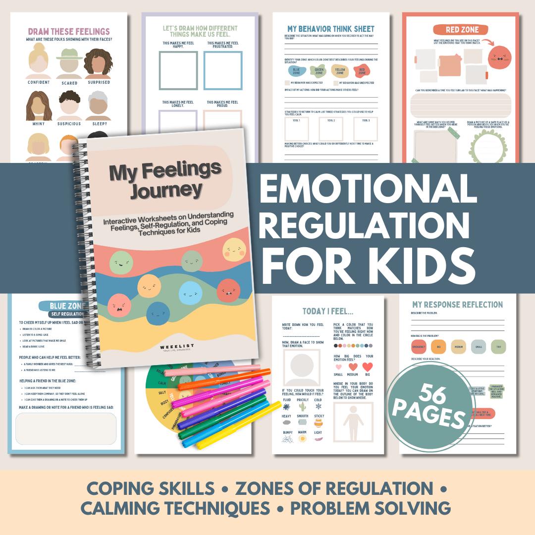 Zones of Regulation: Social Emotional Learning Bundle With Coping ...
