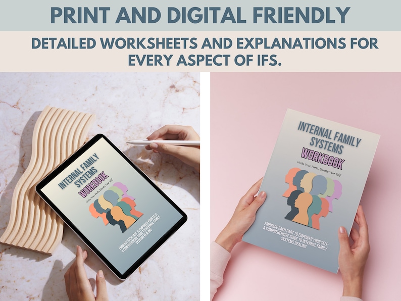 IFS Workbook, Internal Family Systems Worksheets Workbook Cheat Sheets ...