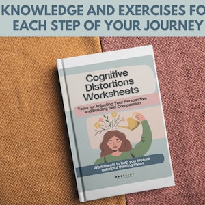 Cognitive Distortion Worksheets, Thinking Errors, Unhelpful Thinking ...