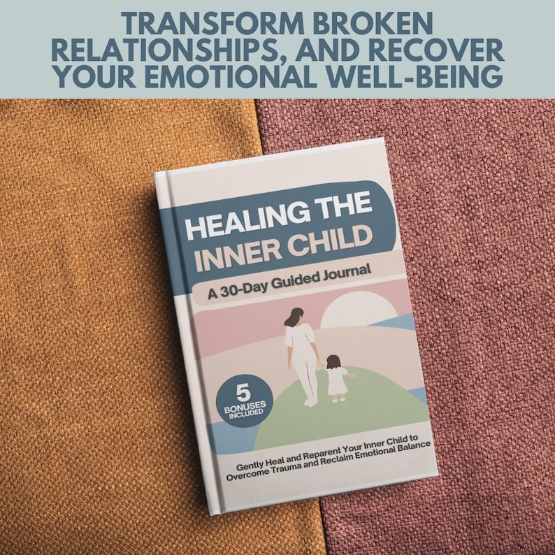 Inner Child Healing Journal: 30-day Therapy Workbook (PDF) - Etsy