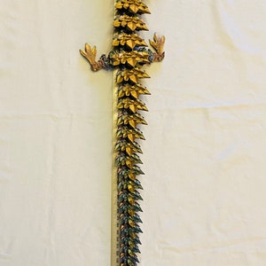 3D Printed, Articulated Crystal Dragon , Ornament, Fidget Toy, - Etsy