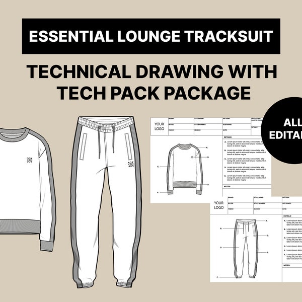 Tracksuit Tech Pack - Etsy
