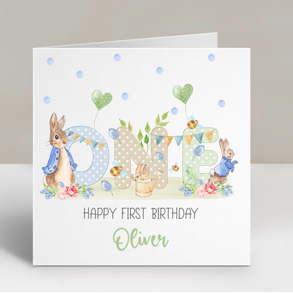 Peter Rabbit Card - Etsy UK