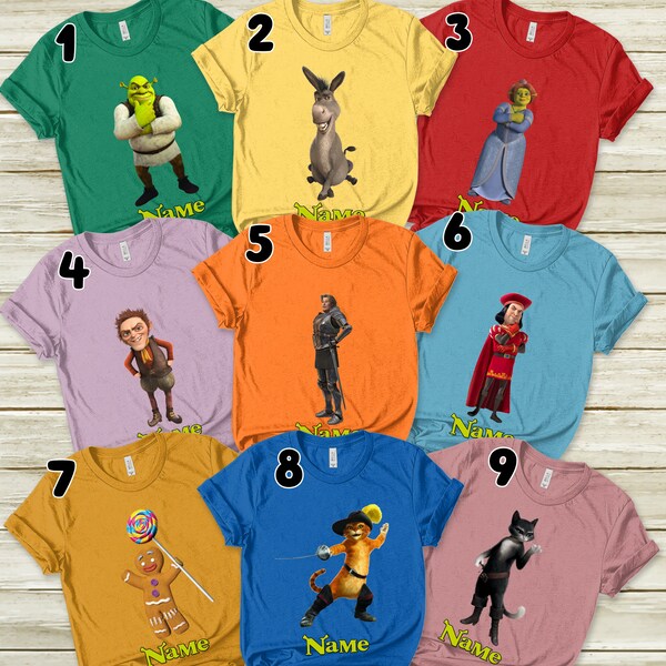 Toddler Shrek Shirt - Etsy