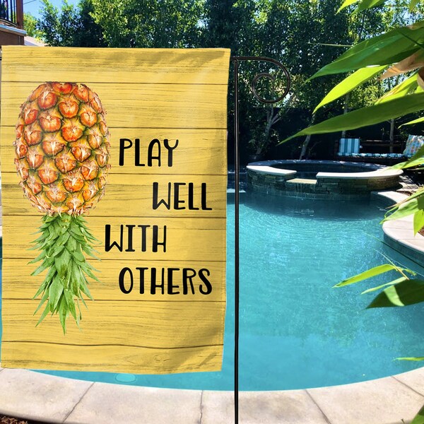 Upside Down Pineapple Outdoor Decor - Etsy