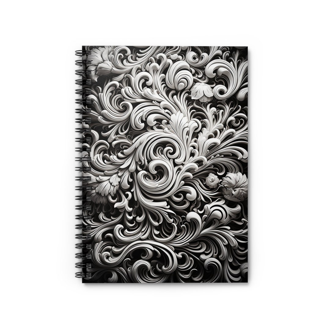 3D Cover Spiral Notebook, Motivational Journal, Writing Pad, A5 Journal ...