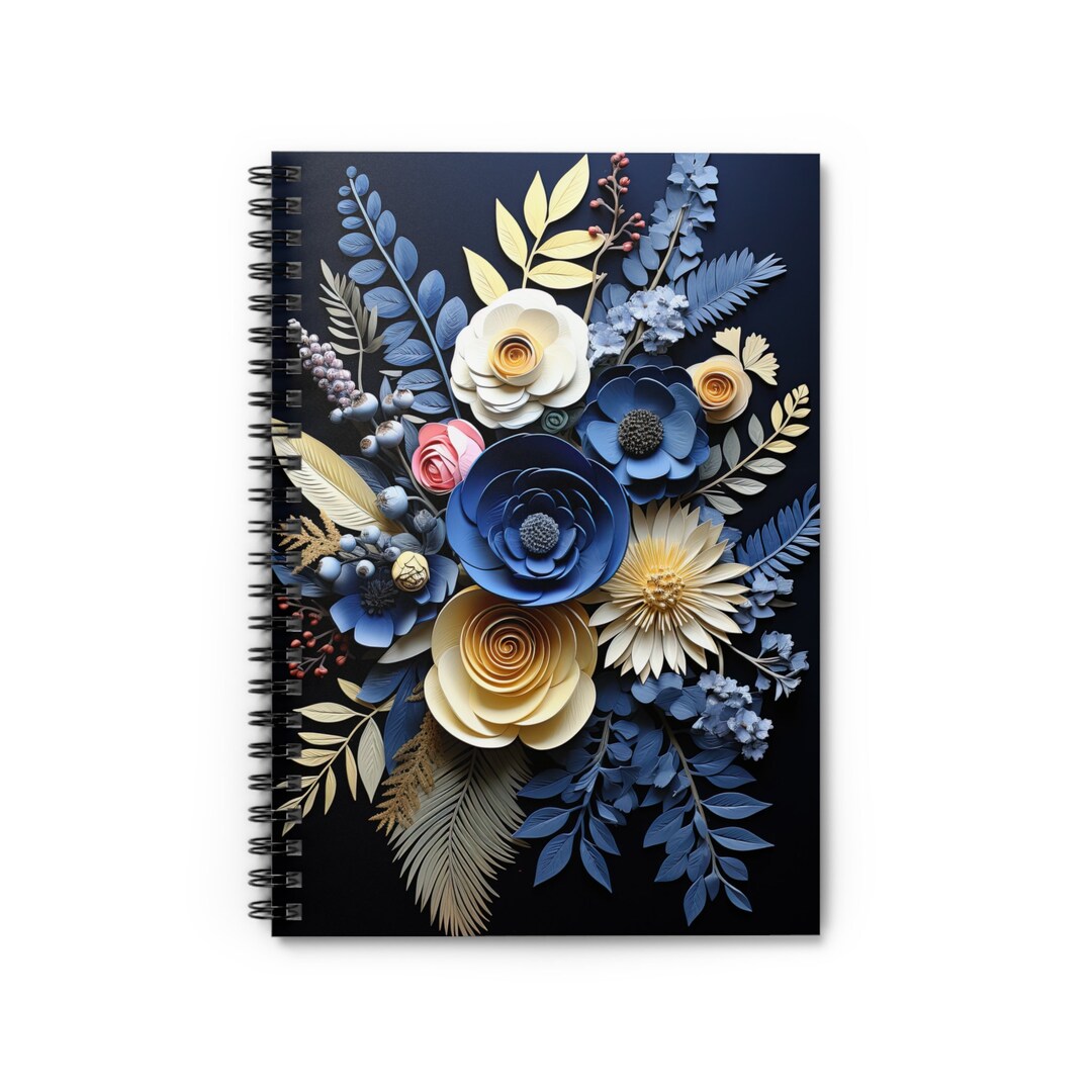3D Cover Spiral Notebook, Motivational Journal, Writing Pad, A5 Journal ...