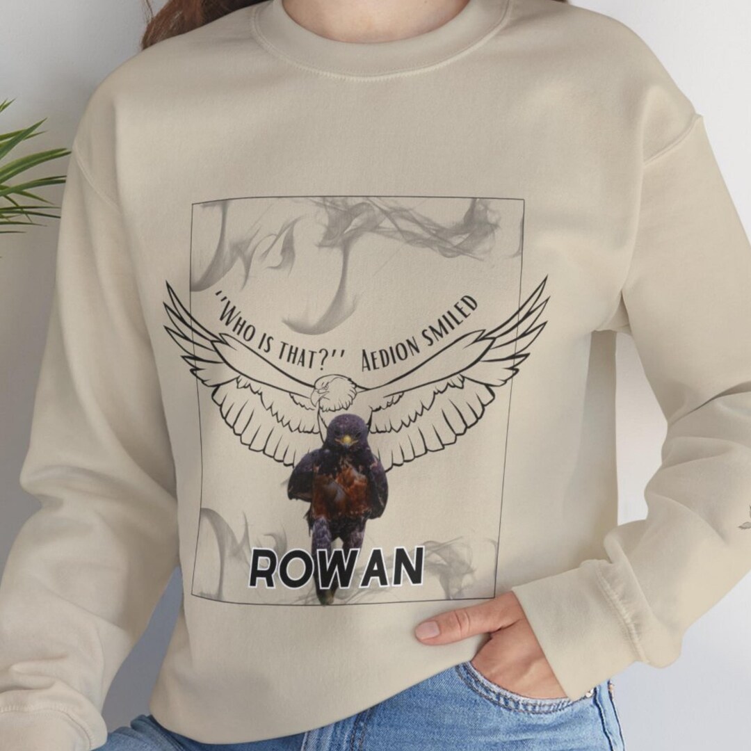 Rowan Whitethorn Sweatshirt Throne of Glass Sweatshirt Hoodie Throne of ...