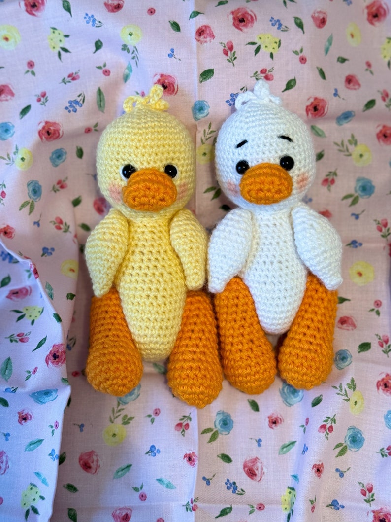 CROCHET PATTERN, Crochet PATTERN Duck, Easy Crochet Duck Pattern ...