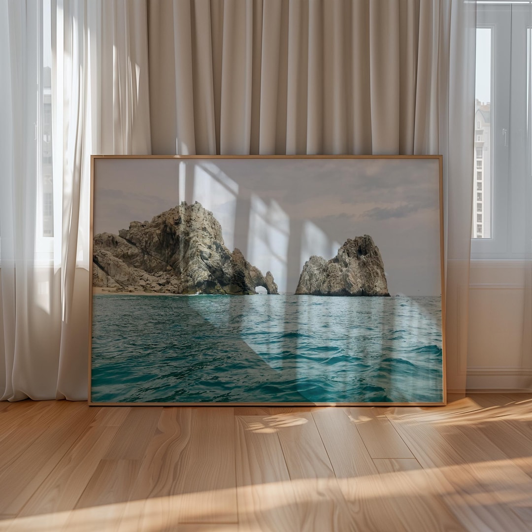 Cabo San Lucas Arch Print – El Arco Wall Art | Mexico Poster, Coastal ...