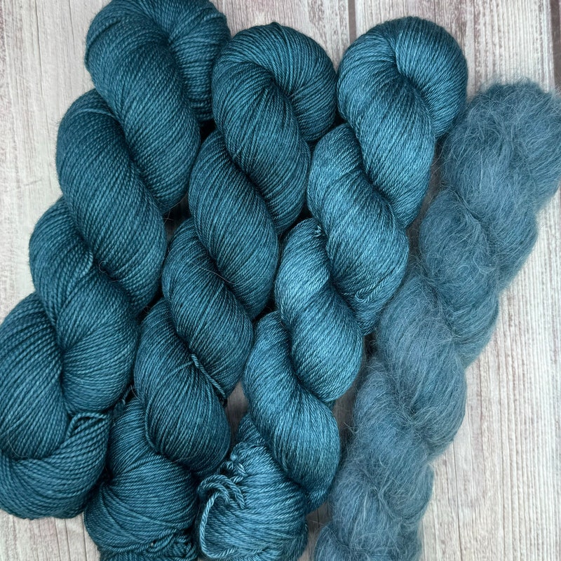 Teal Yarn - Etsy