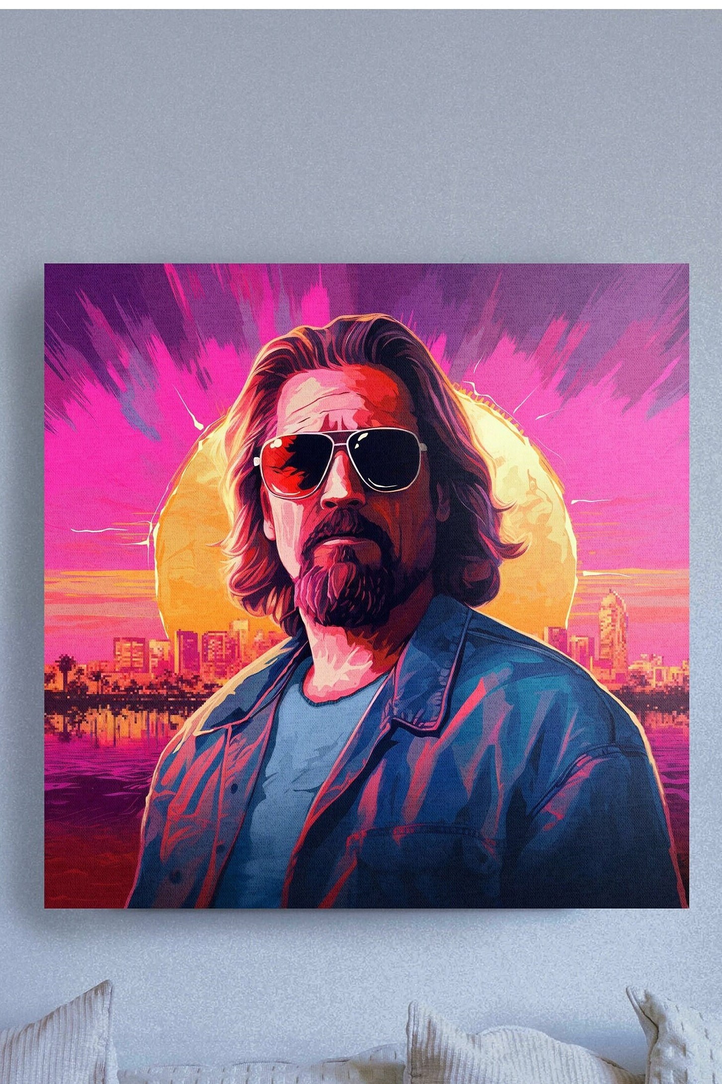 The Big Lebowski Painting