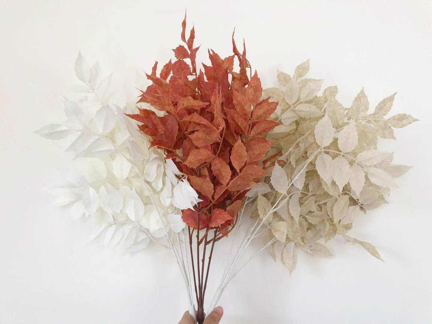 Fake Campsis Leaf Branches Fake Flower Crafts Living Room - Etsy