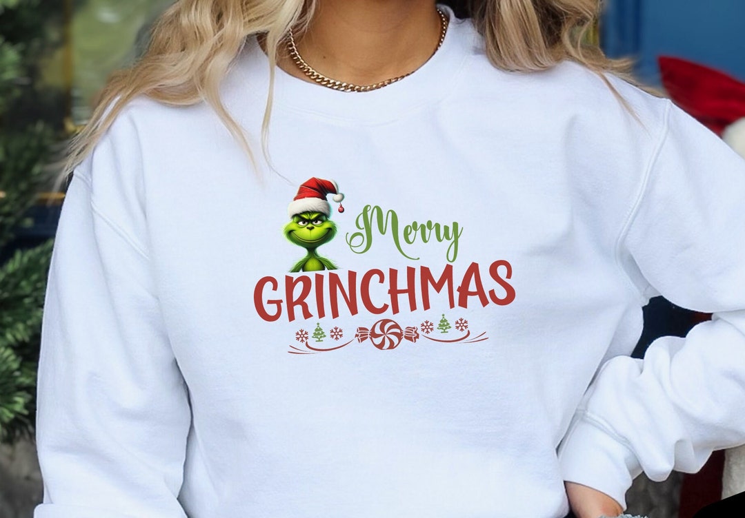 Merry Grinchmas Christmas Sweater, How the Grinch Stole Christmas ...