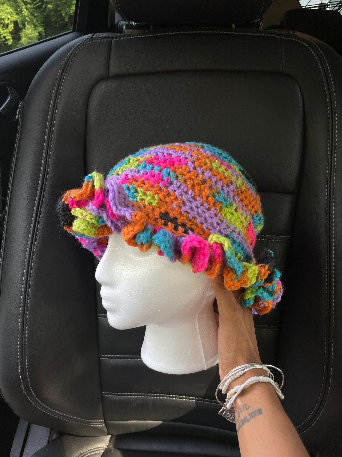 Easy Ruffle Crochet Bucket Hat Pattern Beginner Friendly - Etsy