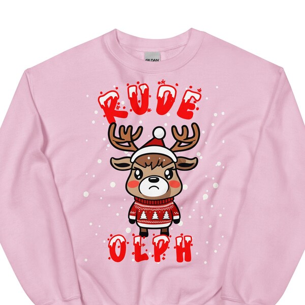 Rude Xmas Jumper - Etsy UK