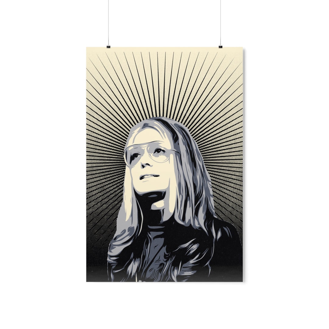 Gloria Steinem Poster | Inspirational Women Art | Premium Matte ...